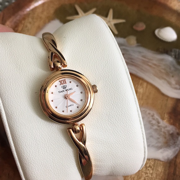 Tian wang | Accessories | Rosegold Plated Tian Wang Watch | Poshmark